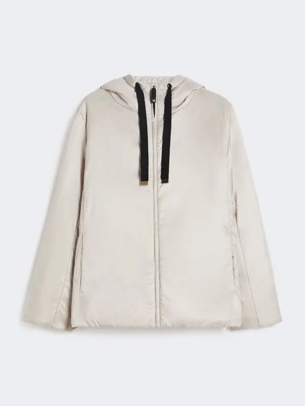 Max Mara Padded Water-repellent Hooded Jacket - Beige