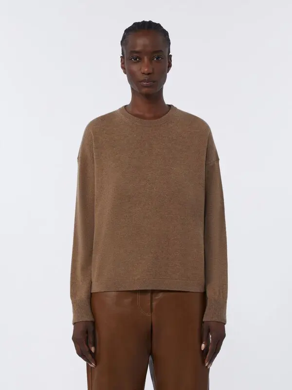 Max Mara Wool And Cashmere Sweater - Mud