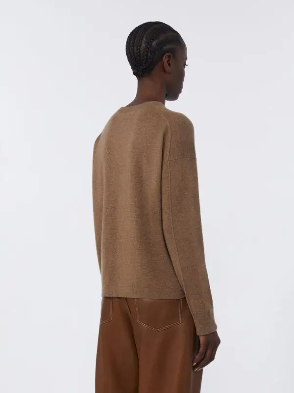 Max Mara Wool And Cashmere Sweater - Mud