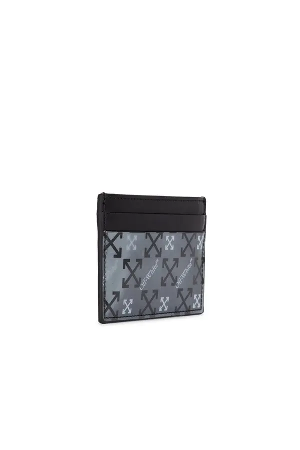 Off-White Arrow Card Case In Black