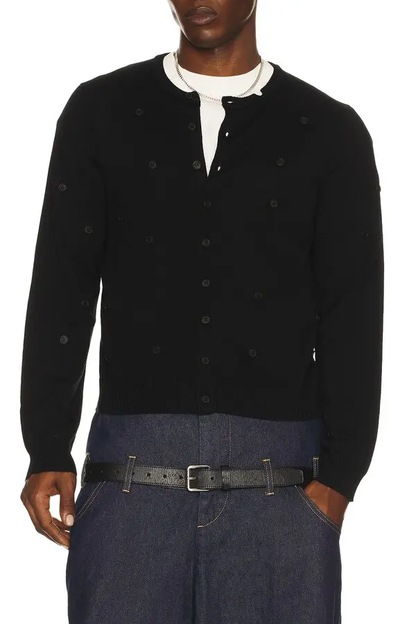 SPENCER BADU Button Cardigan