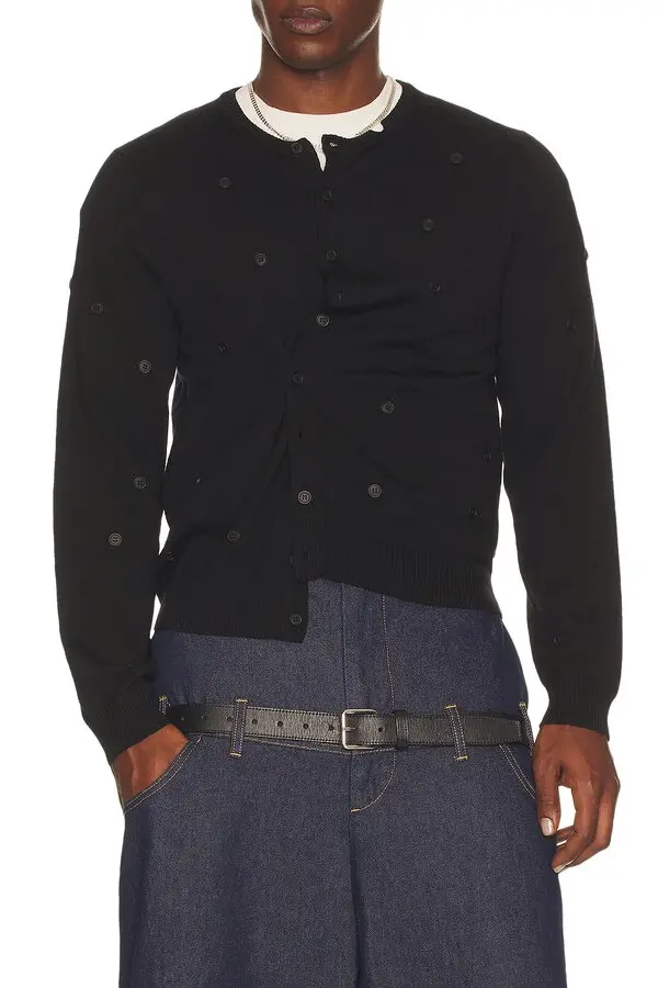 SPENCER BADU Button Cardigan