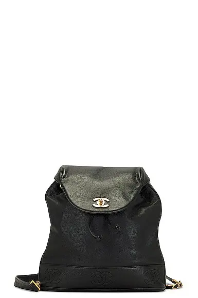 Chanel Caviar Vintage Triple Cc Backpack