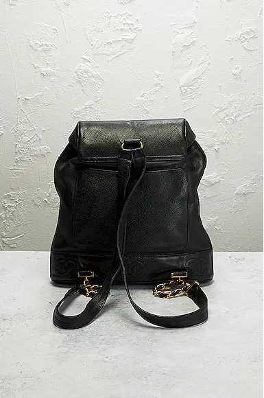 Chanel Caviar Vintage Triple Cc Backpack
