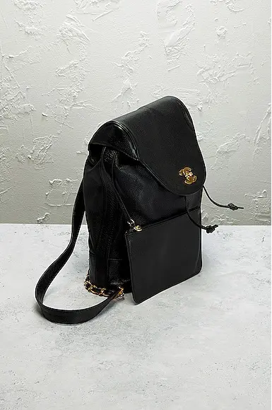 Chanel Caviar Vintage Triple Cc Backpack