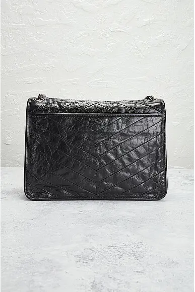 Saint Laurent Large Niki Chain Bag - Noir