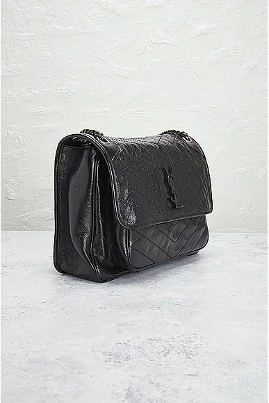 Saint Laurent Large Niki Chain Bag - Noir