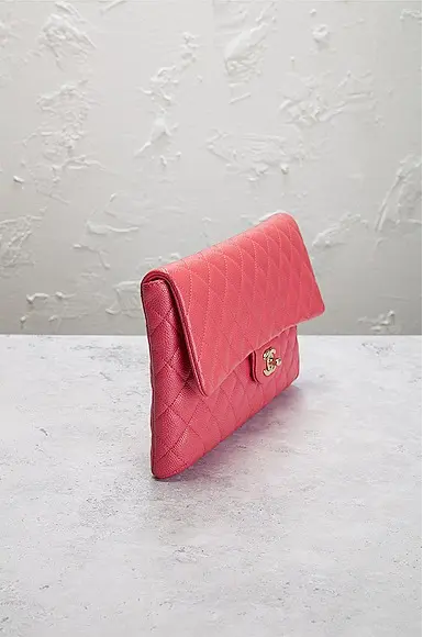 Chanel Caviar Classic Flap Clutch