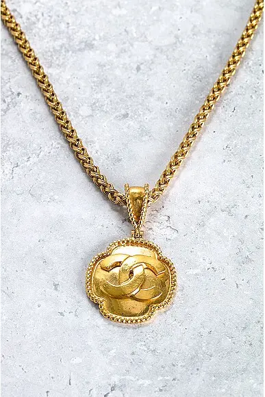 Chanel 1995 Coco Mark Necklace