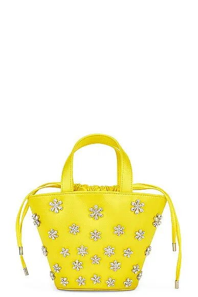 Amina Muaddi Lily Bucket Bag