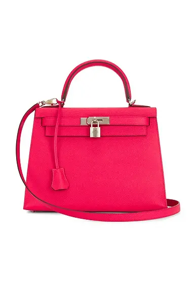Hermès Epsom Kelly 25 Handbag - Pink