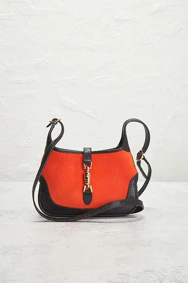 Gucci Calf Hair Mini Jackie 1961 Hobo Bag
