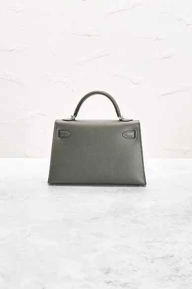 Hermès Epsom Kelly 20 Handbag - Gris Meyer