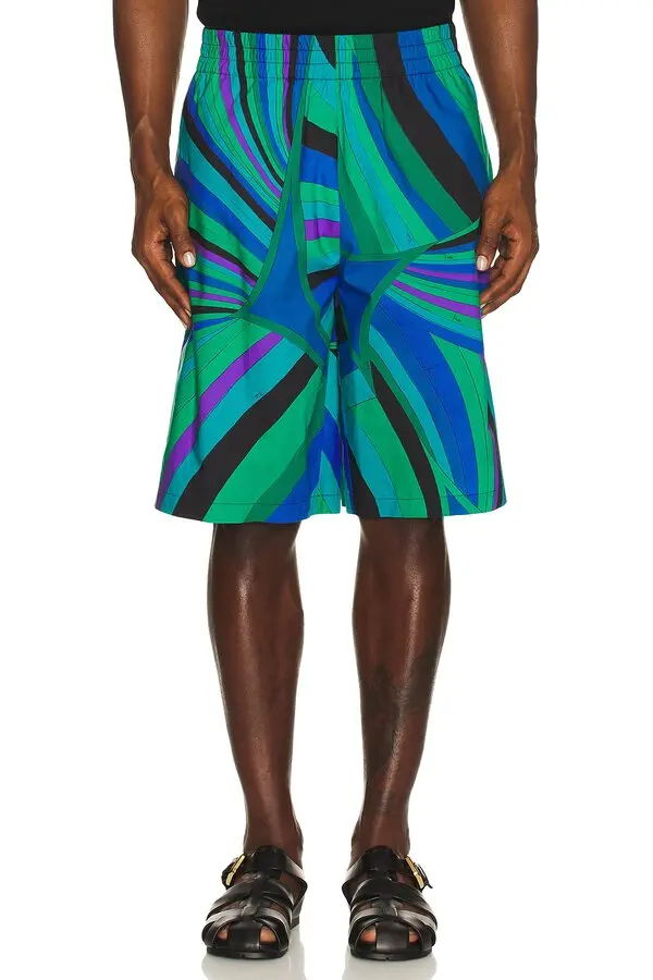 Emilio Pucci Cotton Poplin Shorts