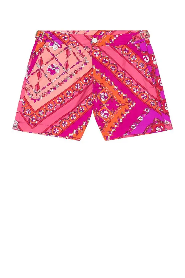 Emilio Pucci Swimtrunks - Corallo & Fuxia