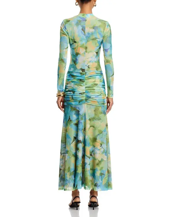 Bardot Lea Floral Mesh Dress