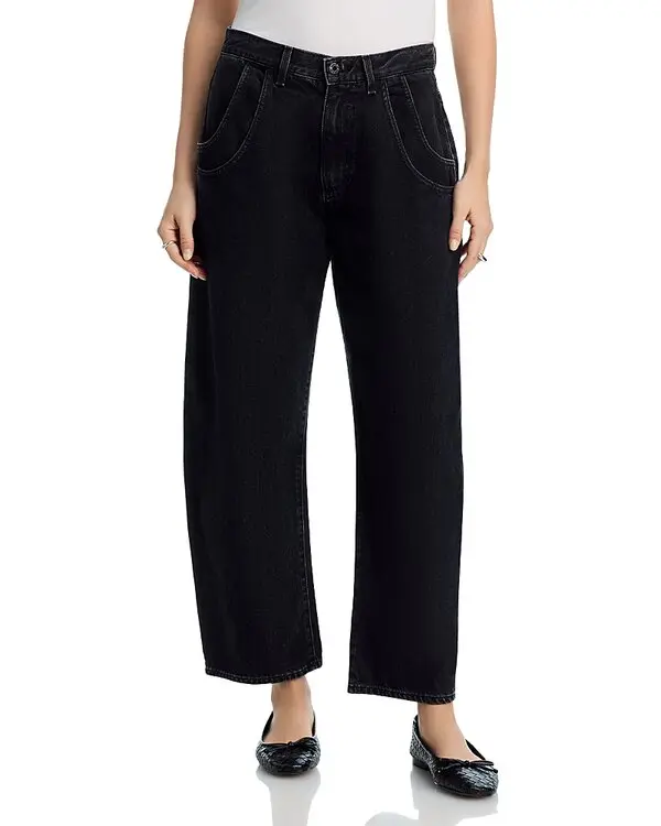 ASKK NY Lenox High-rise Barrel Jeans
