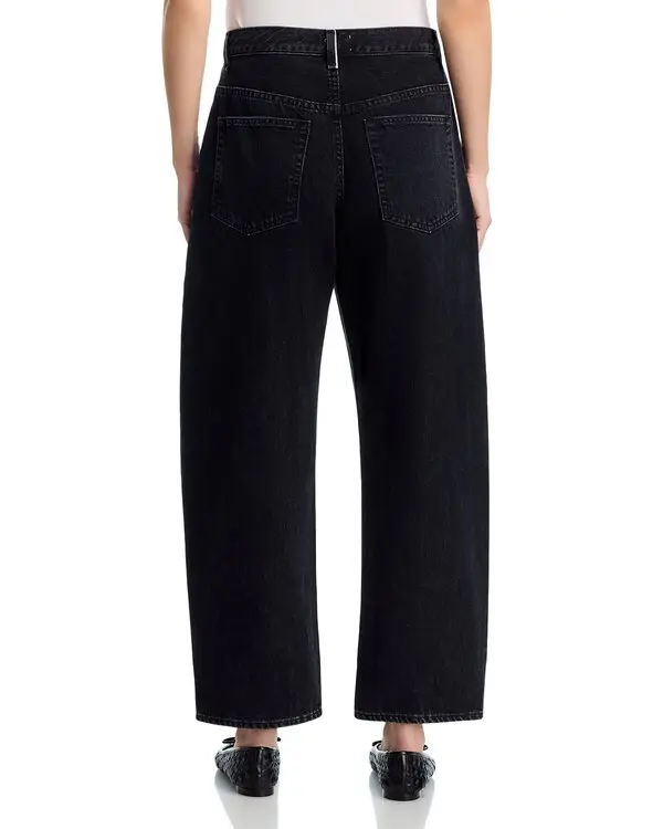 ASKK NY Lenox High-rise Barrel Jeans