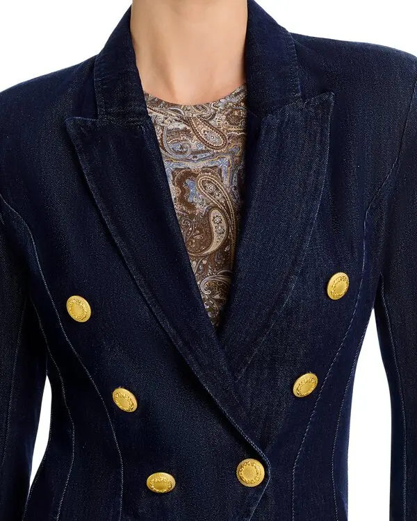 L'Agence Emerson Denim Blazer