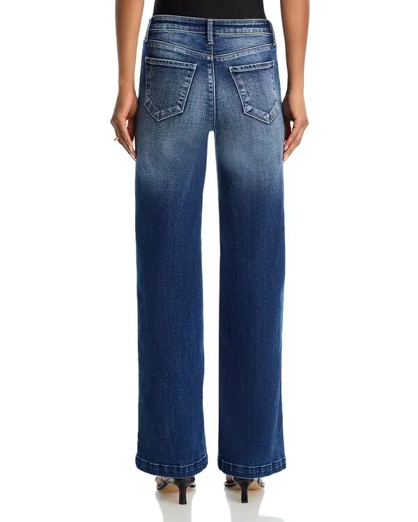 L'Agence Scottie High-rise Wide-leg Jeans