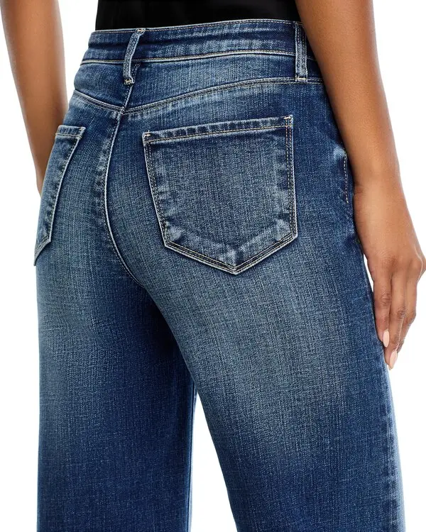 L'Agence Scottie High-rise Wide-leg Jeans