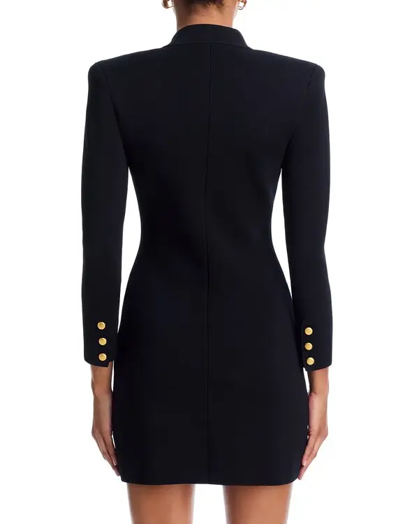 L'Agence Meyumi Knit Blazer Mini Dress