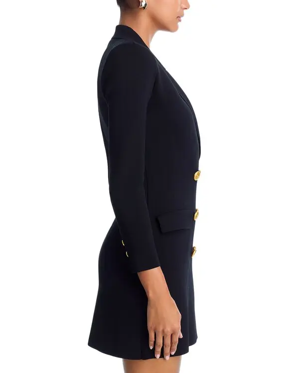 L'Agence Meyumi Knit Blazer Mini Dress