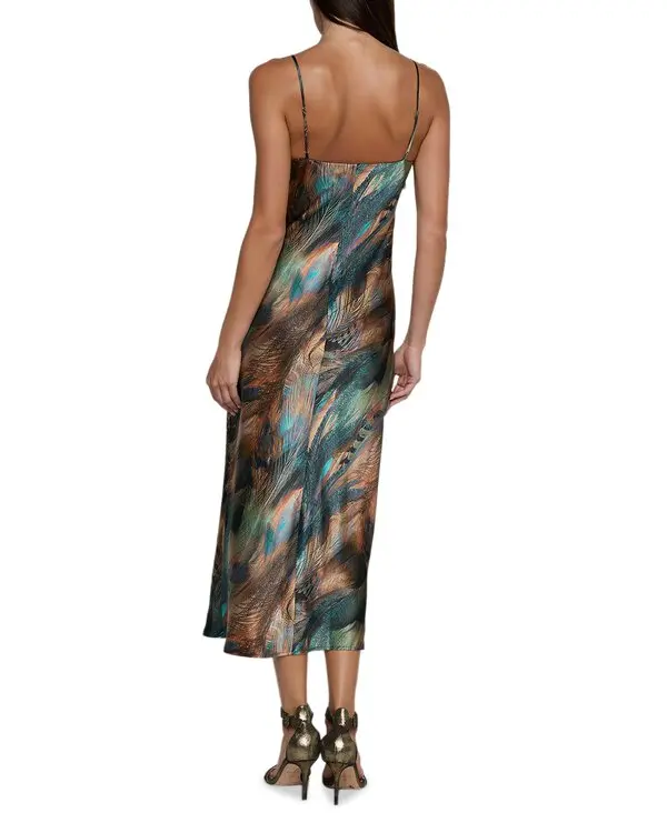 L'Agence Seridie Mid Length Slip Dress