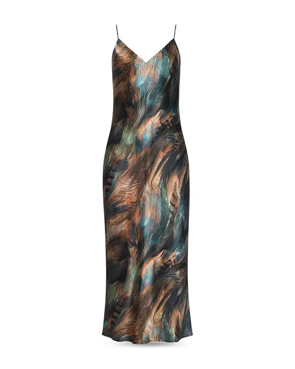 L'Agence Seridie Mid Length Slip Dress