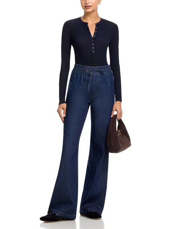 Veronica Beard Drexler Long Sleeve Top