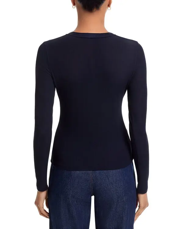 Veronica Beard Drexler Long Sleeve Top