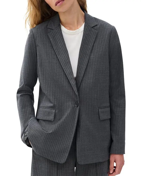 Rag & Bone Jennifer Striped Blazer And Vest Set