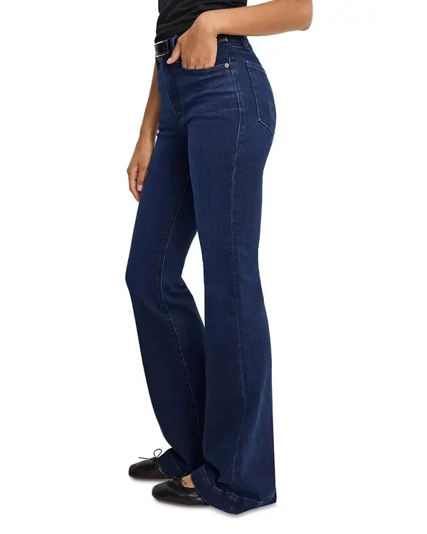 Good American Good Legs Flare Compression Jeans
