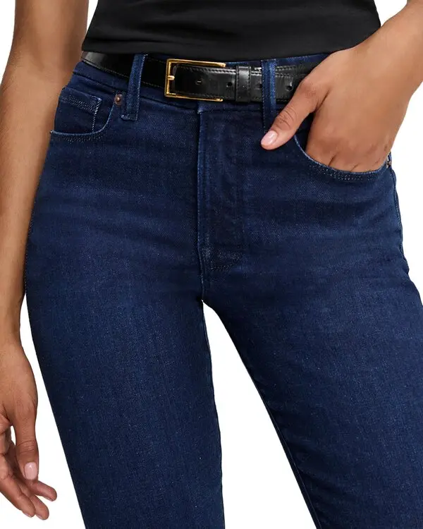 Good American Good Legs Flare Compression Jeans