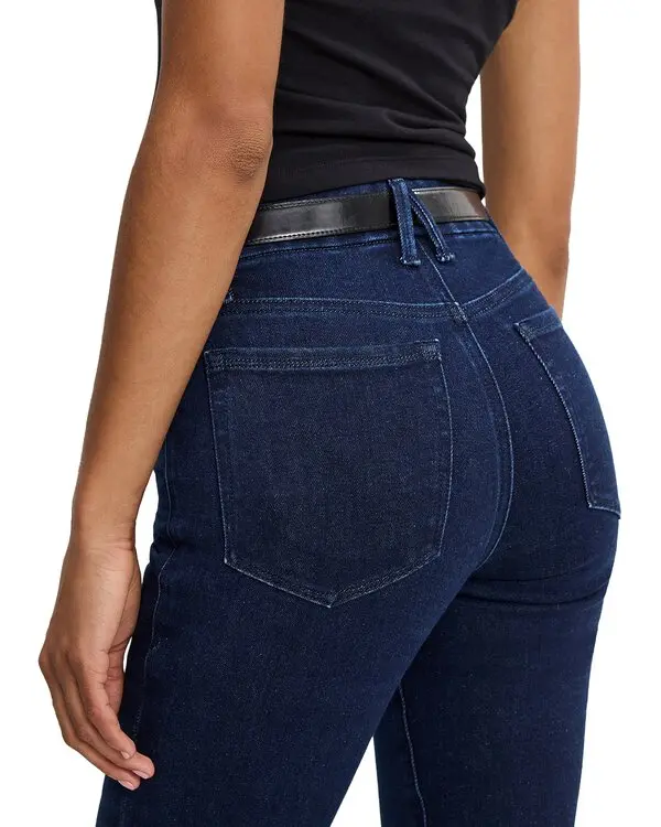 Good American Good Legs Flare Compression Jeans