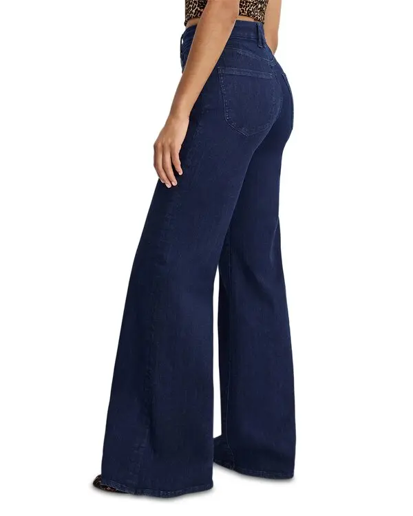 Good American Good Waist Palazzo Jeans