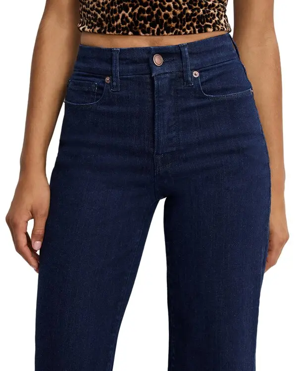 Good American Good Waist Palazzo Jeans