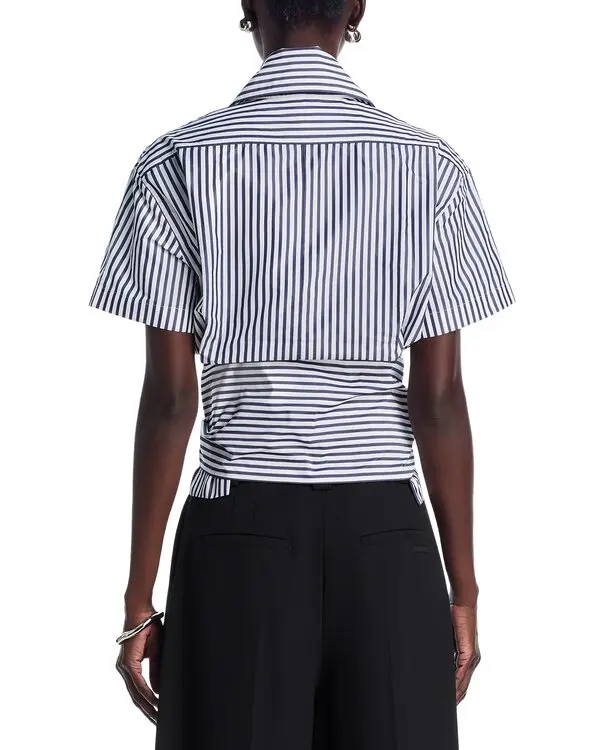 PATOU Striped Knotted Shirt - Stripe