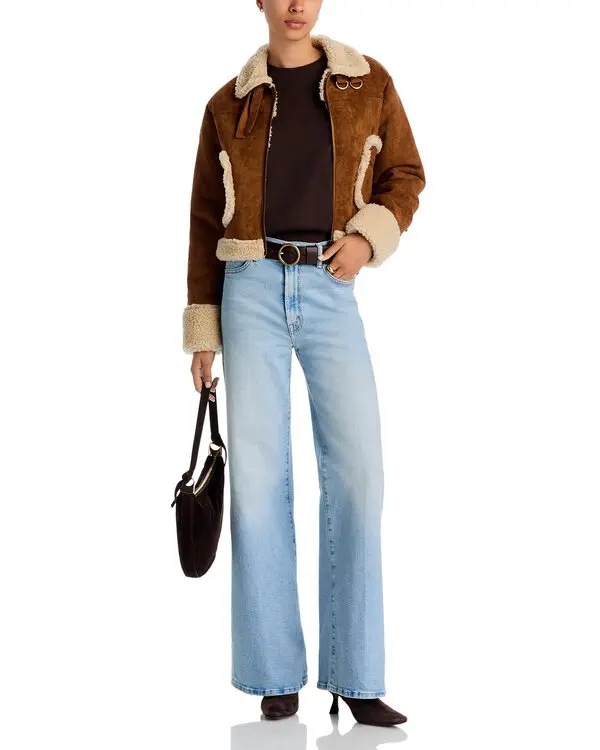 MOTHER The Hustler Roller Sneak High Rise Jeans - Complete