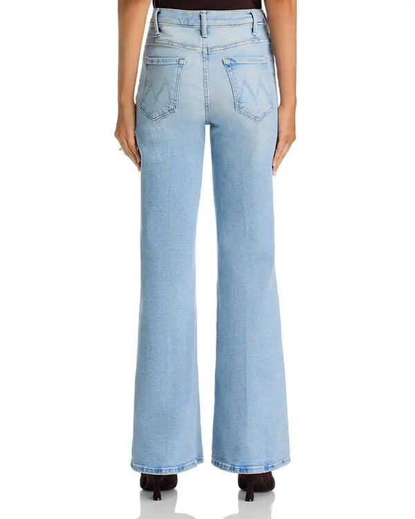 MOTHER The Hustler Roller Sneak High Rise Jeans - Complete
