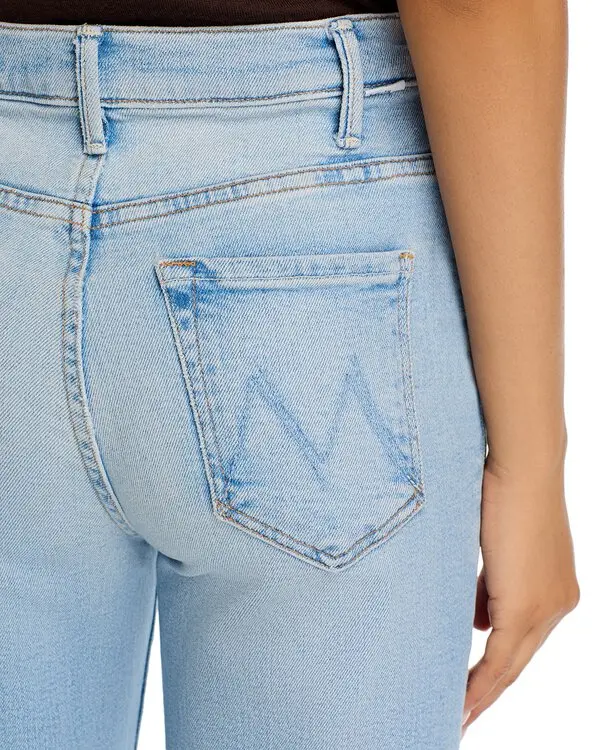 MOTHER The Hustler Roller Sneak High Rise Jeans - Complete