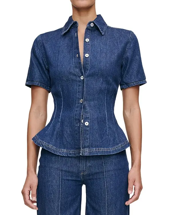 DL1961 Joice Aura Shirt - Inkwell