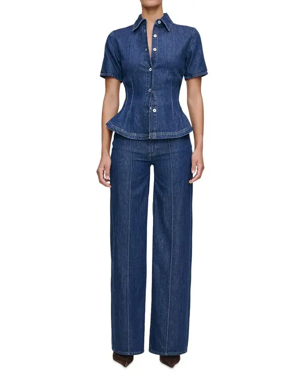 DL1961 Joice Aura Shirt - Inkwell