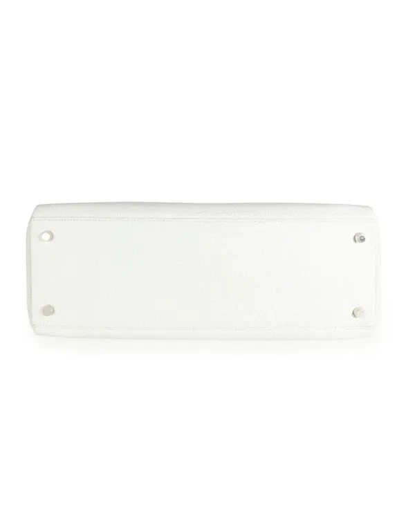 Hermès Kelly Leather Handbag - White