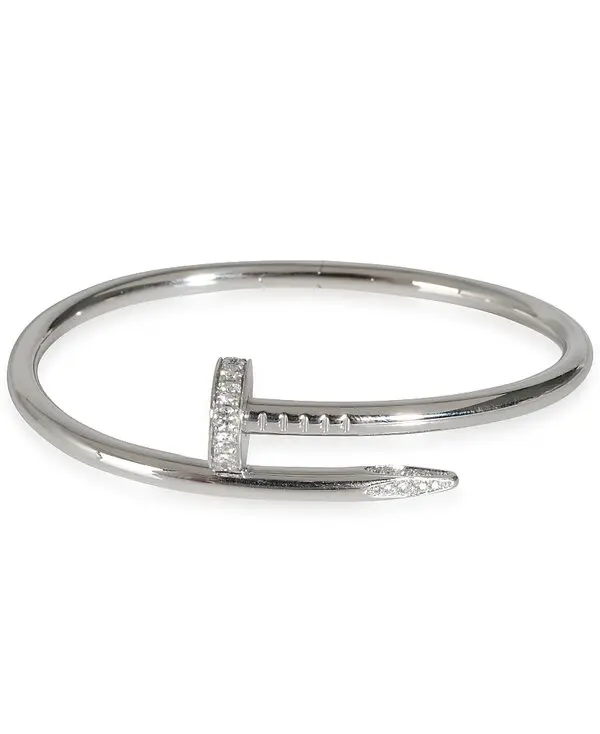 CARTIER Juste Un Clou 18k White Gold Bracelet - K White Gold