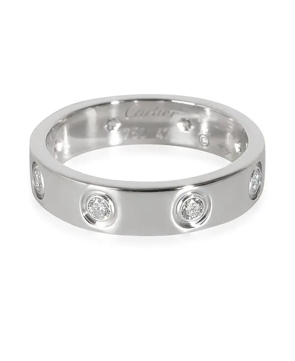 CARTIER Love 18k Band - K White Gold