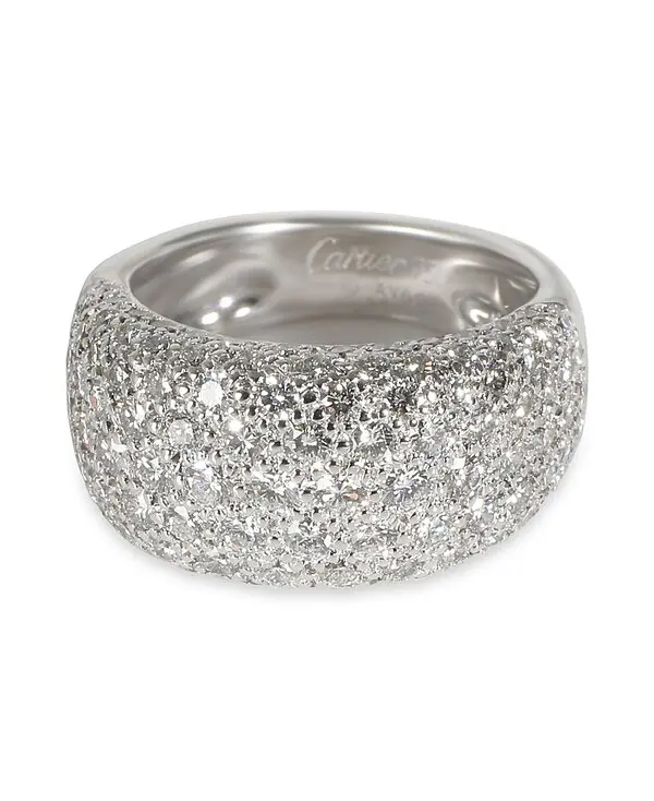 CARTIER 18k White Gold Fashion Ring - K White Gold