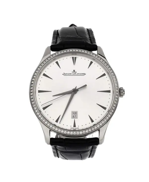 JAEGER-LECOULTRE Master Ultra Thin Date Automatic Watch 40mm - Dial Color: Silver