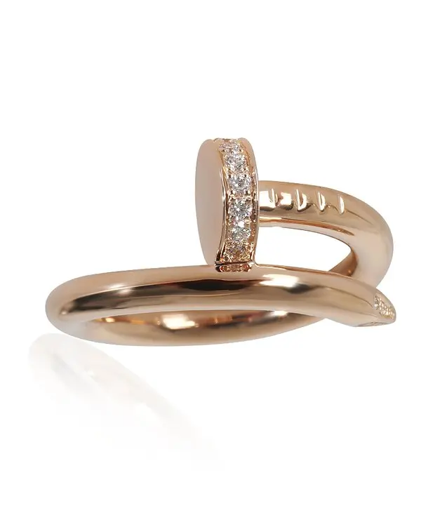CARTIER Juste Un Clou 18k Rose Gold Ring - K Rose Gold