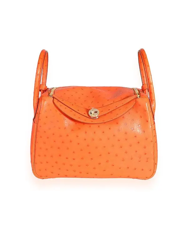 HERMES Hermès Lindy Exotic Handbag